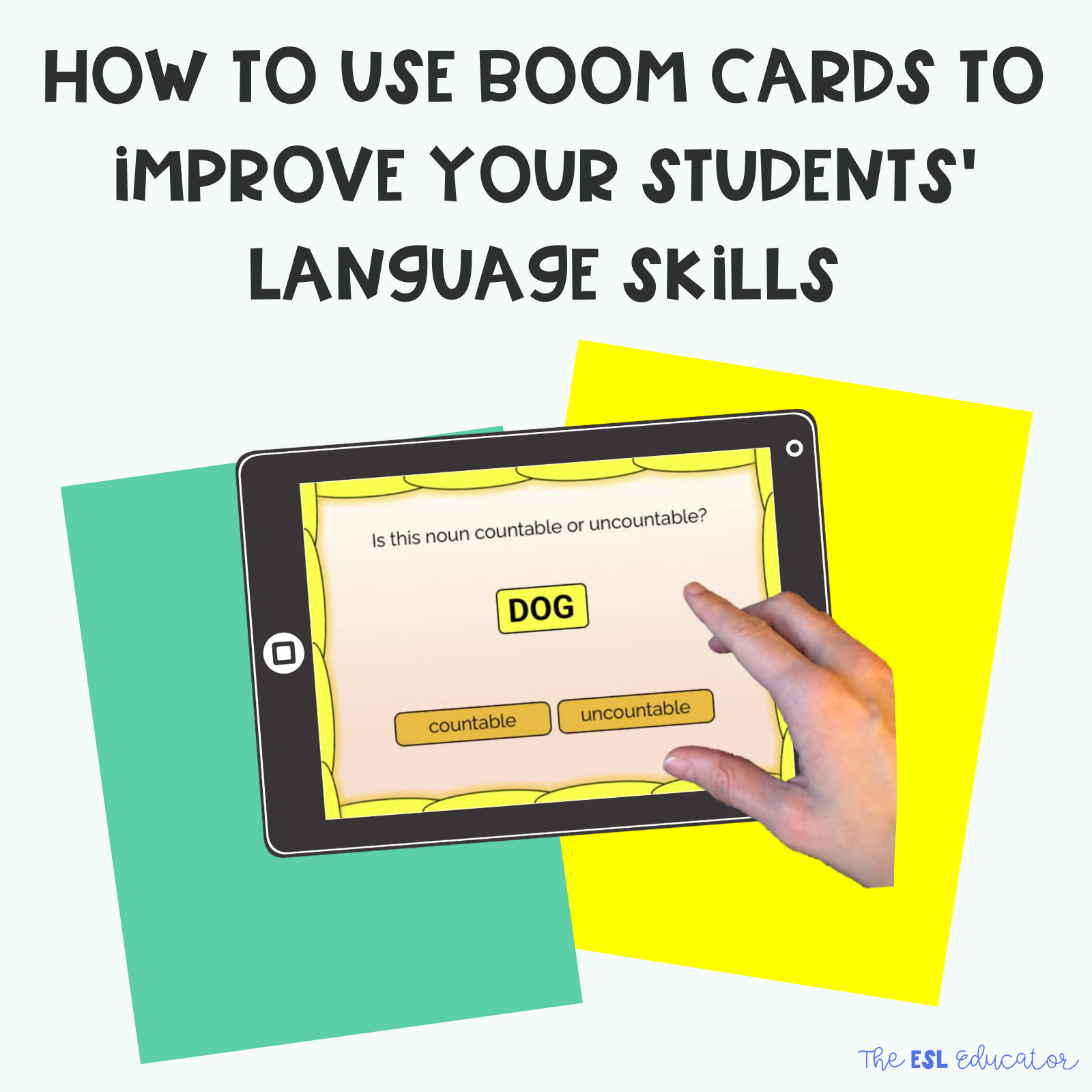 How to use Boom cards to improve language skills of students - The ESL ...